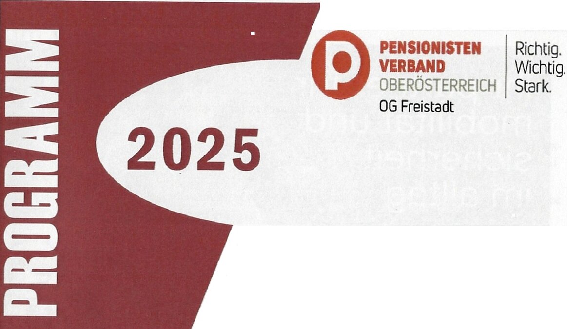 Jahresprogramm 2025 - PVÖ