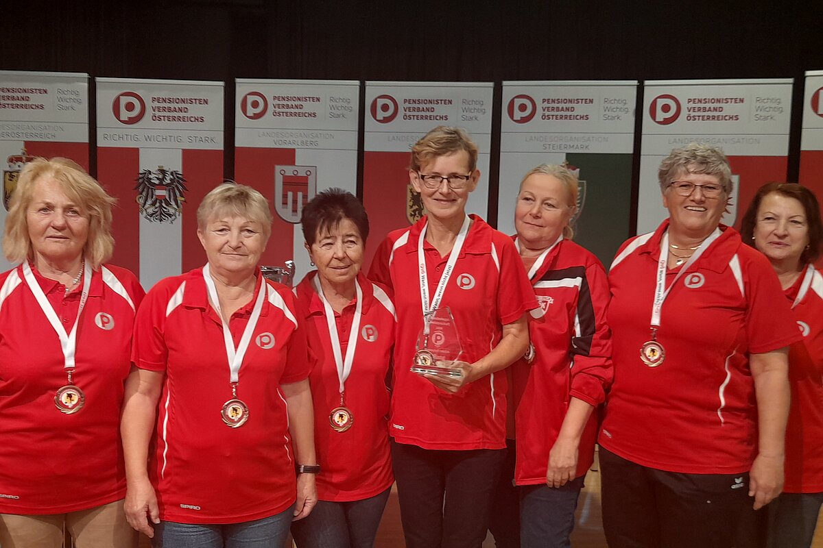 3. Platz der OÖ-Kegeldamen bei den Bundesmeisterschaften 2024 - PVÖ