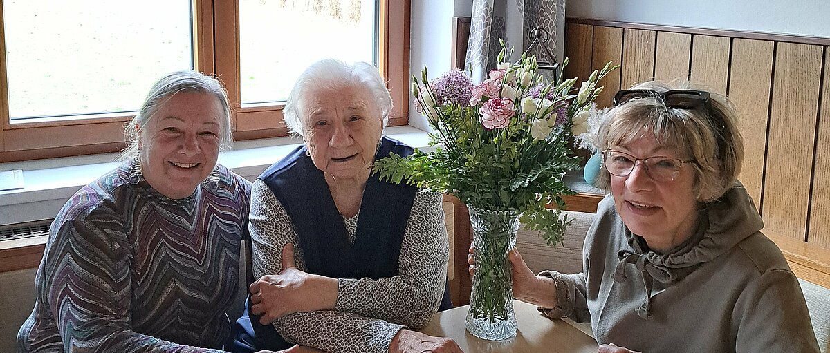 Glückwunsch Anna Grabner zum 90er